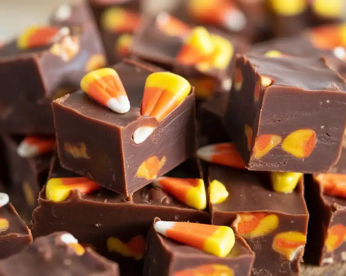 Spooky Sweet Halloween Candy Corn Fudge Everyone Will Love